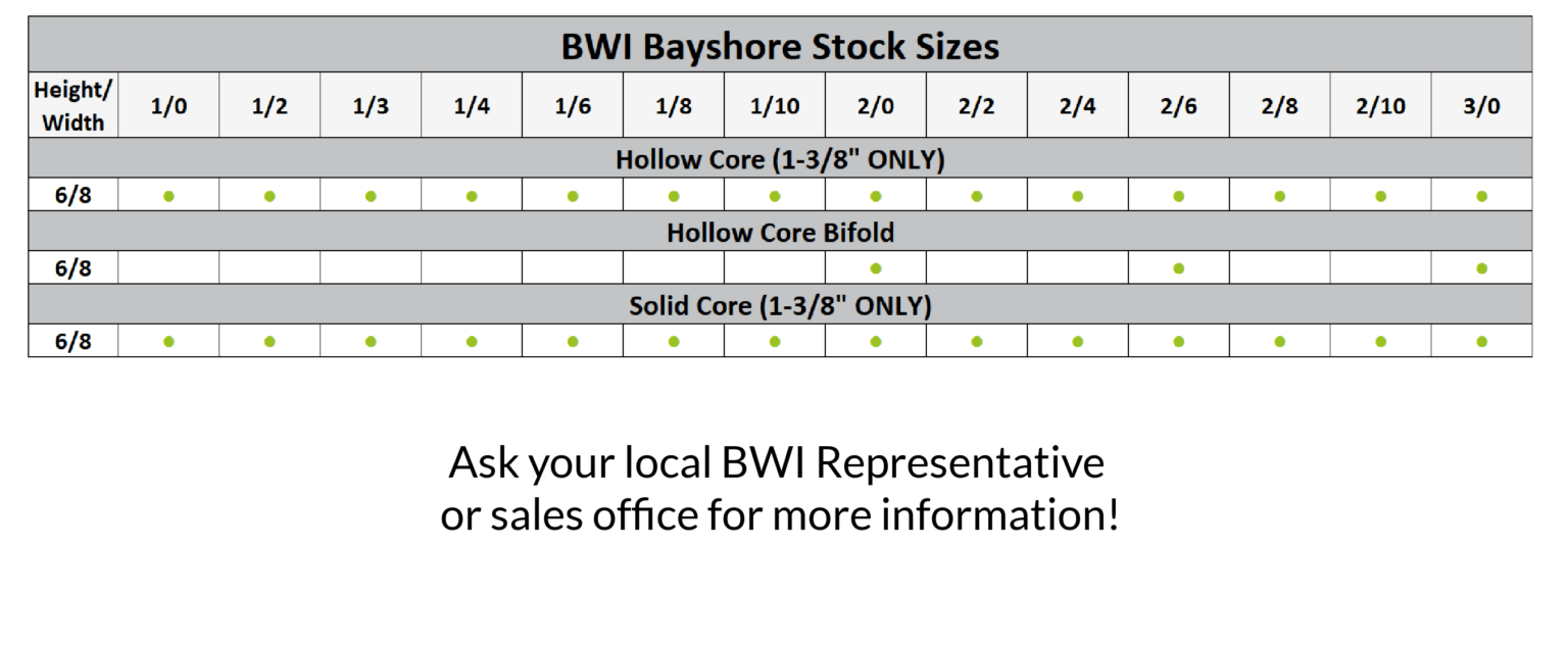 Bayshore Interior Doors - BWI Distribution